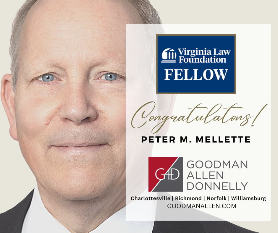 The Class of 2024 Virginia Law Foundation Fellows and Goodman Allen ...